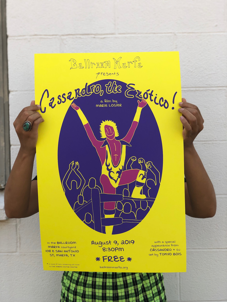 Cassandro, the Exotico! Gallery poster – Ballroom Marfa